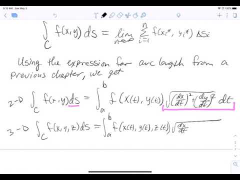 Line Integrals Multivariable Calculus 16 2a Youtube