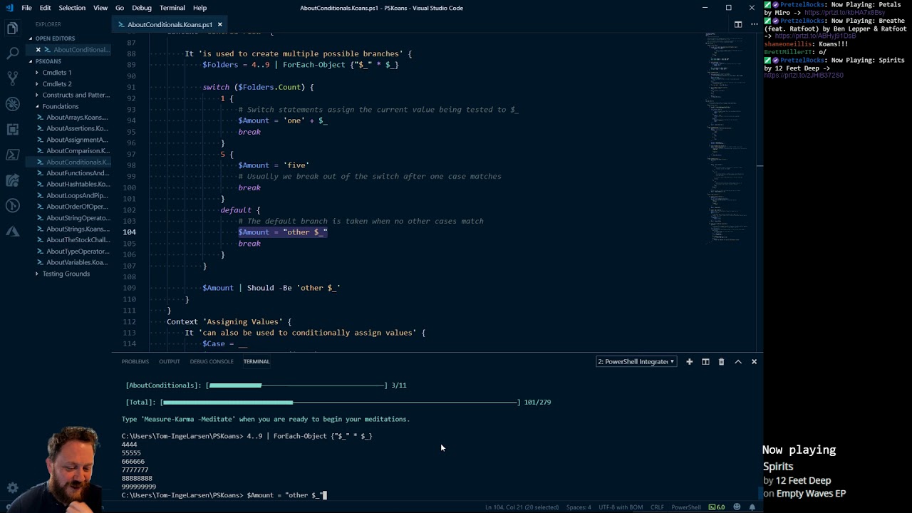 Letsplay Powershell Pskoans 5 Youtube