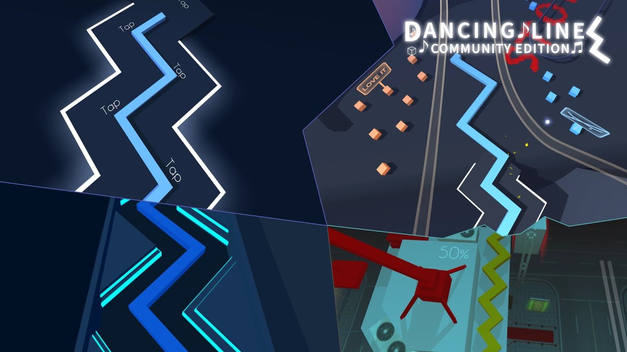 Dancing Line Community Edition Version 2 0 0 Trailer Youtube