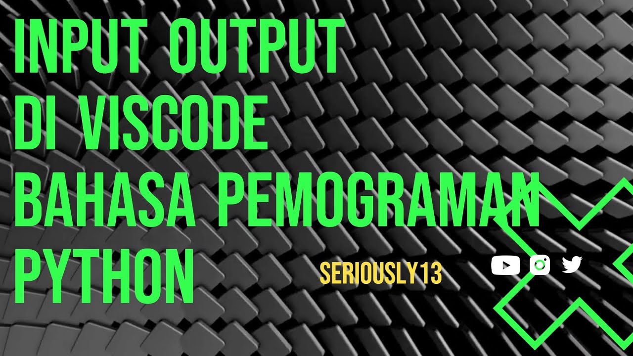 Input Output Python Eps 2 Youtube