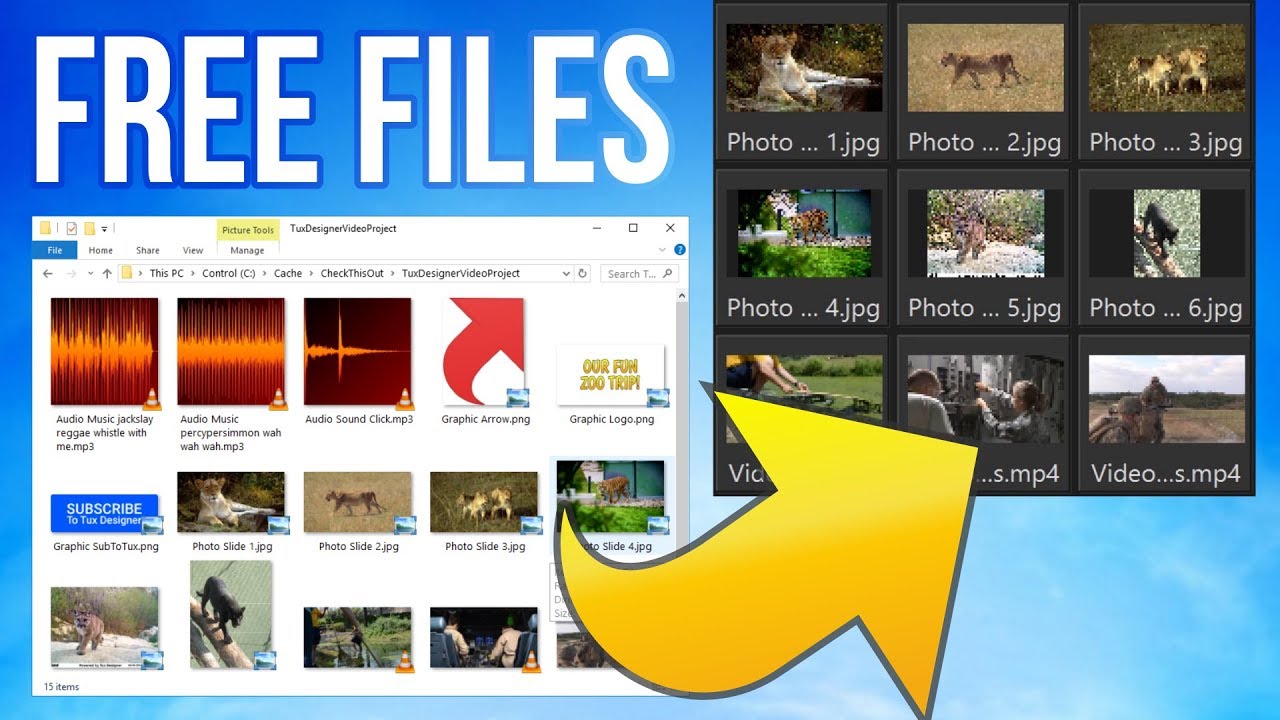 Free Video Editor Test Files Pack Mp4 Mp3 Jpg Png Sample Video