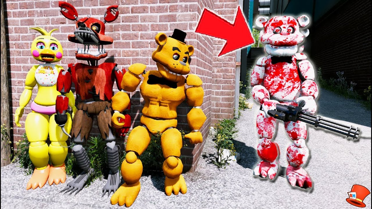 Can The Animatronics Defeat The New Evil White Dreadblood Freddy Gta