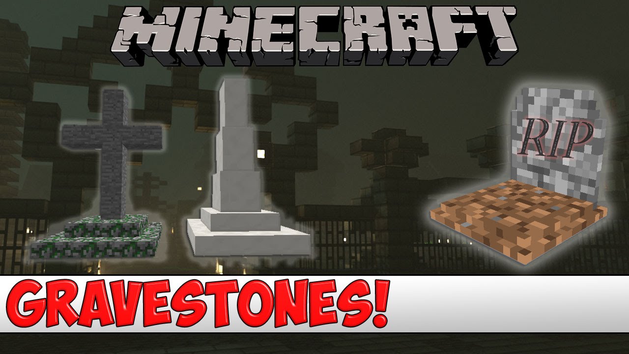 Minecraft Plugin Tutorial Gravestones Youtube