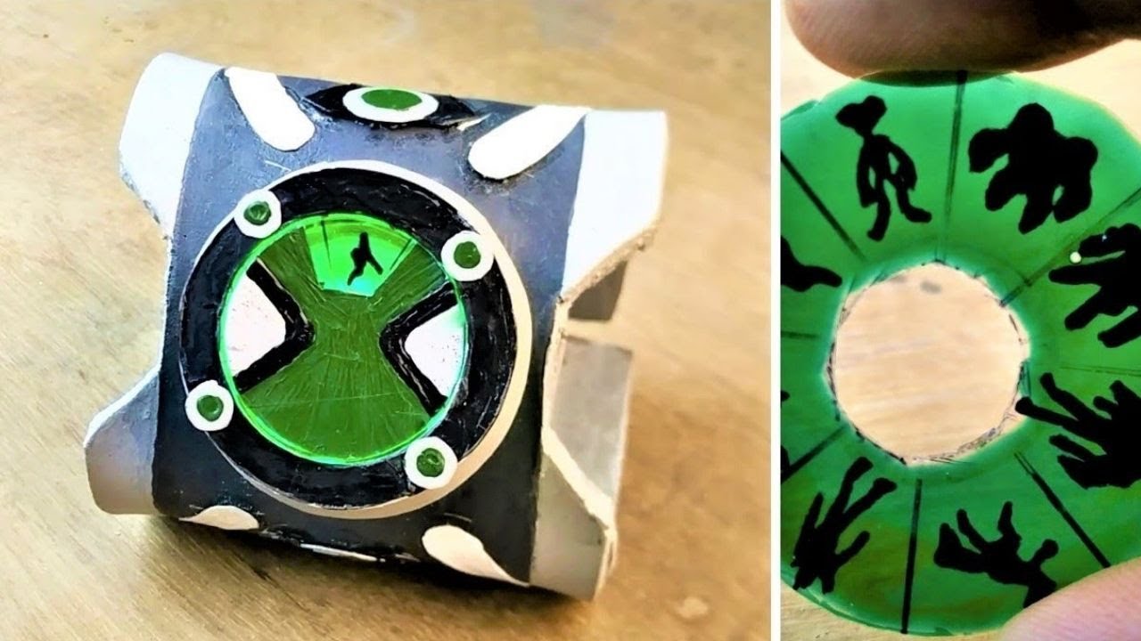 How To Make Ben 10 Omnitrix Original Fully Functioning With Aliens