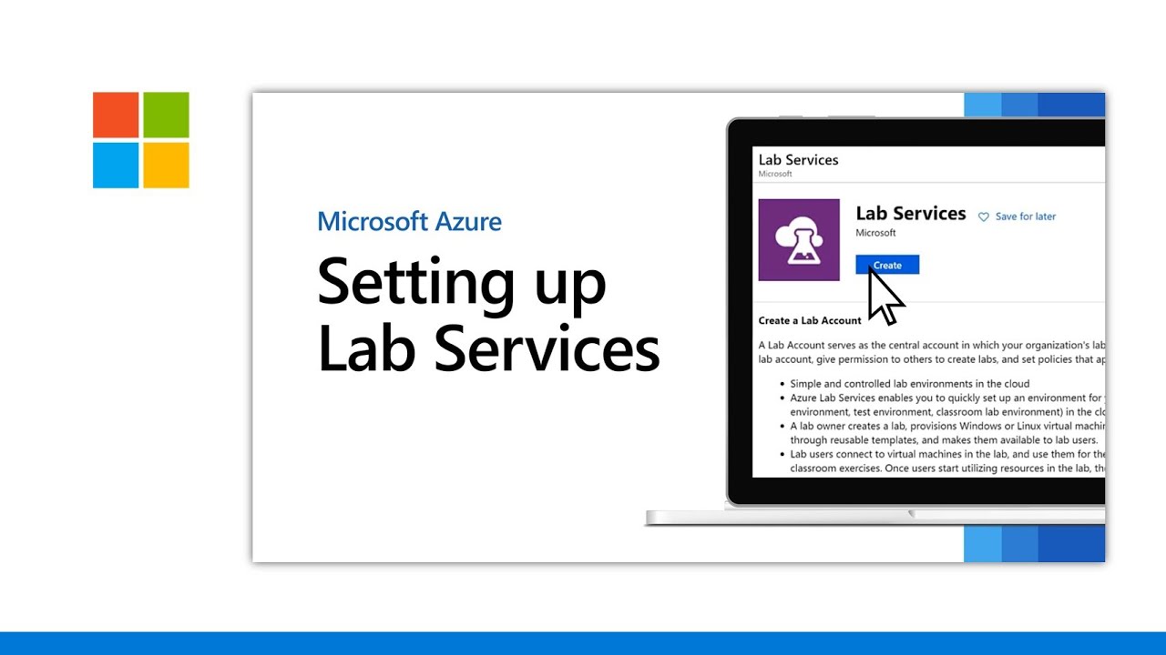 Microsoft Azure Setting Up Lab Services Youtube