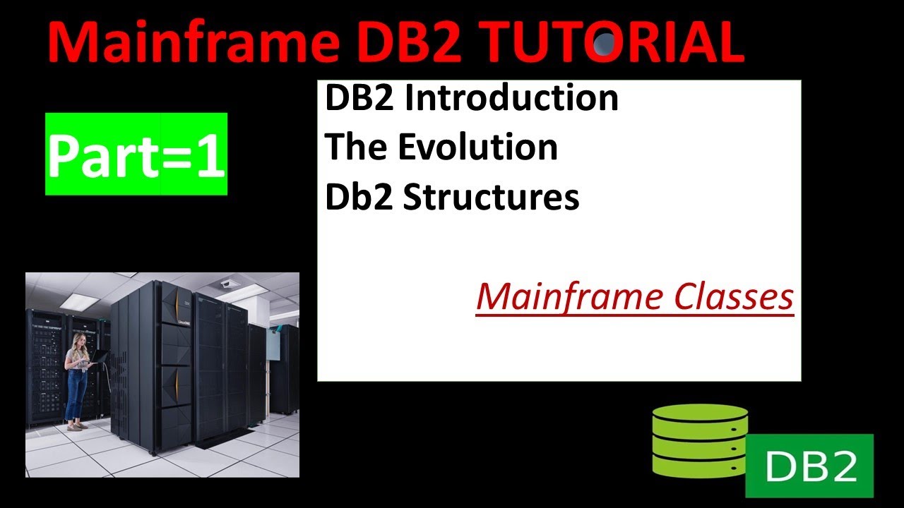 Db2 Database Mainframe Db2 Db2 Tutorial Ibm Mainframe Part 01