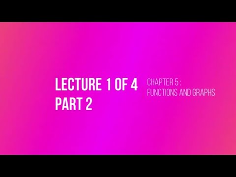 Chapter 5 Lecture 1 Of 4 Part 2 Youtube