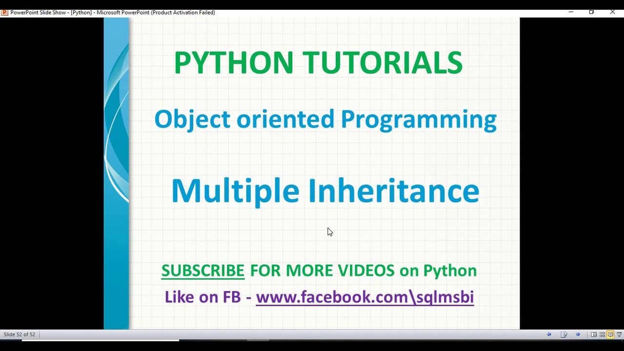 Python Tutorials Multiple Inheritance In Python Python Inheritance