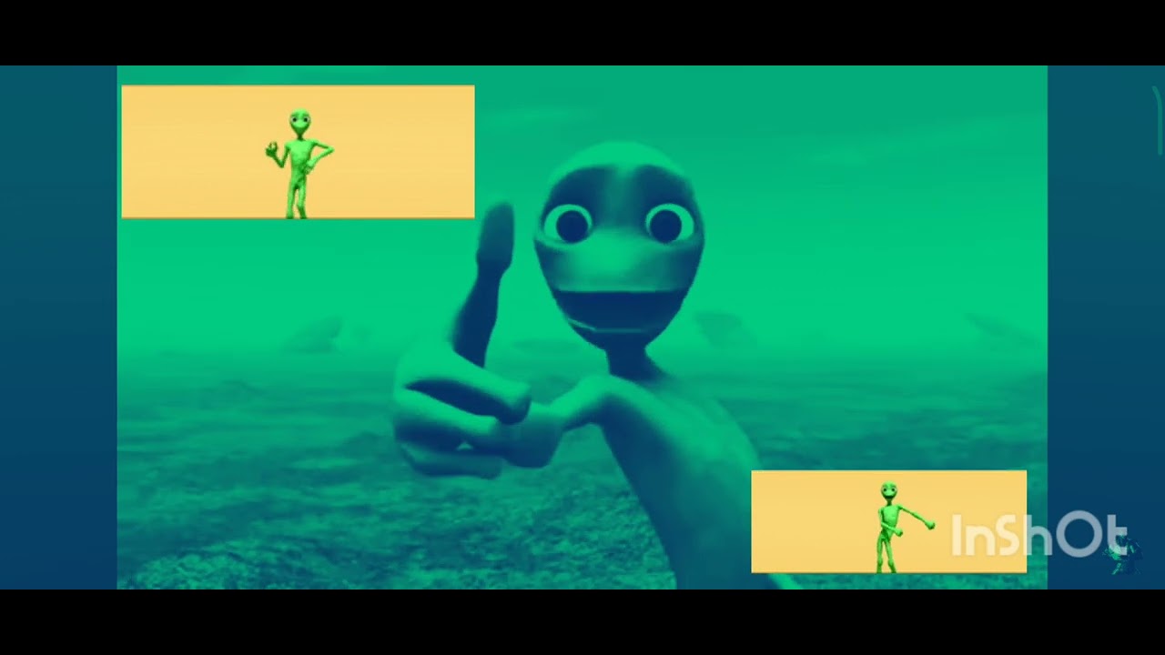 Super Green Alien Dance Youtube