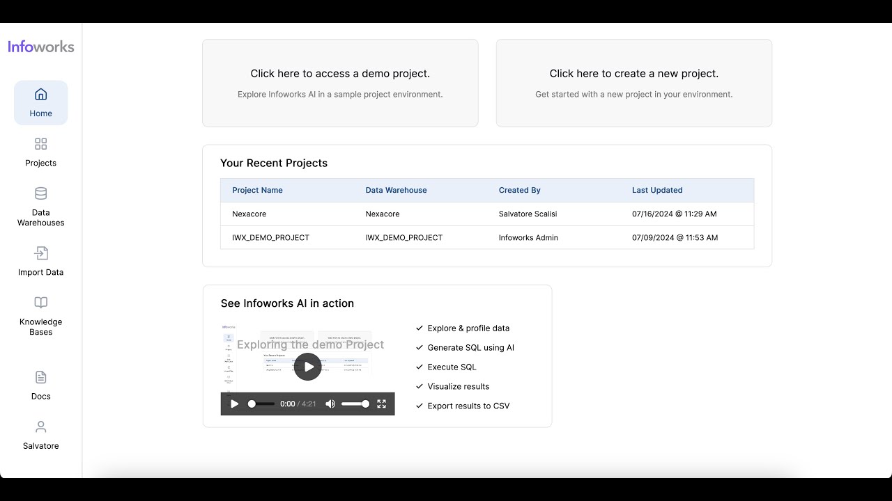 Introduction To Infoworks Ai Youtube