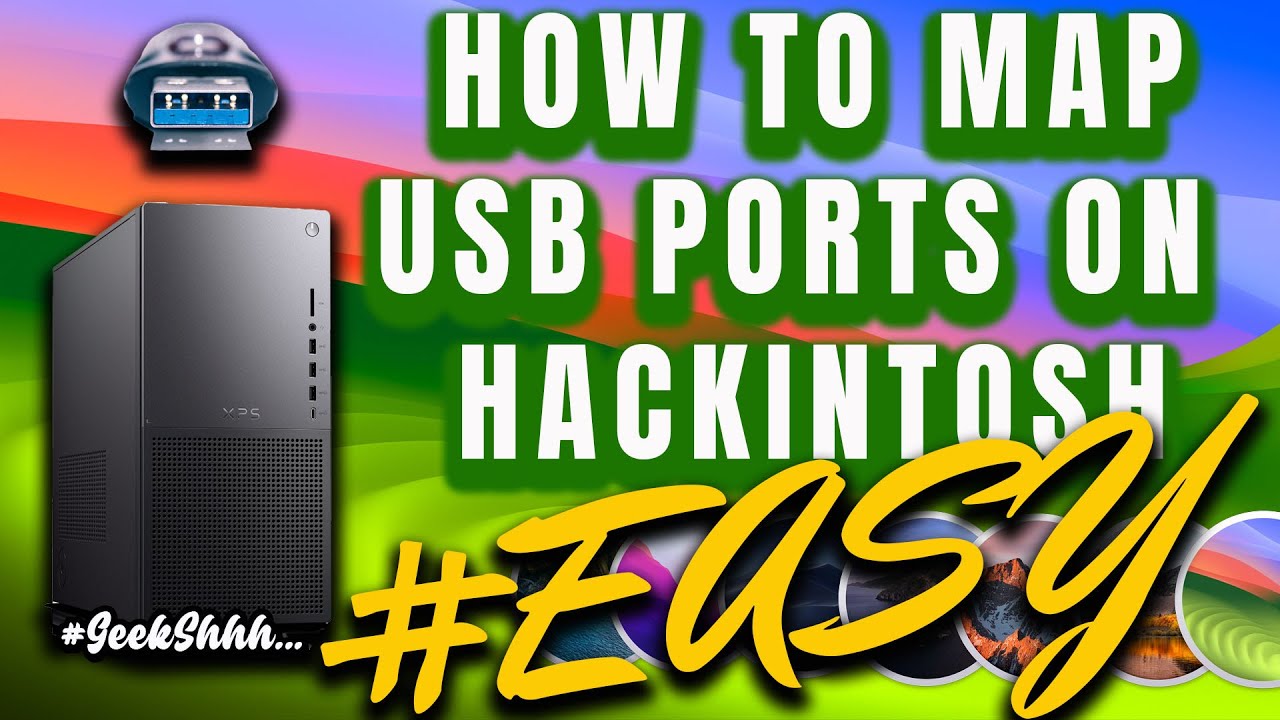 How To Map Usb Ports On Hackintosh Usbtoolbox Easy Tutorial Stepbystep