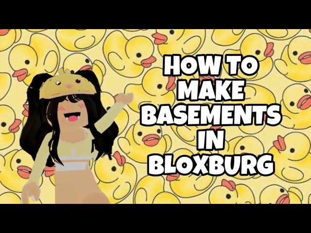 How To Make A Basement In Bloxburg Mobile Openbasement