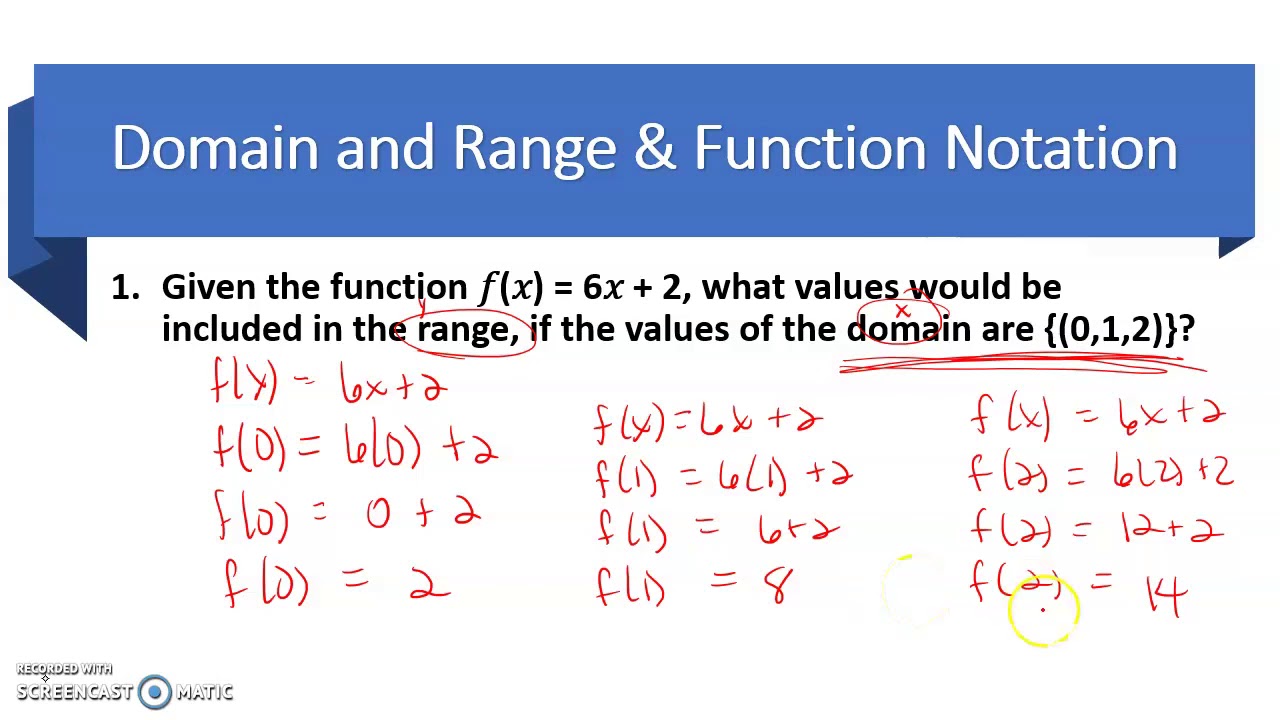 Function Notation Part 3 Youtube
