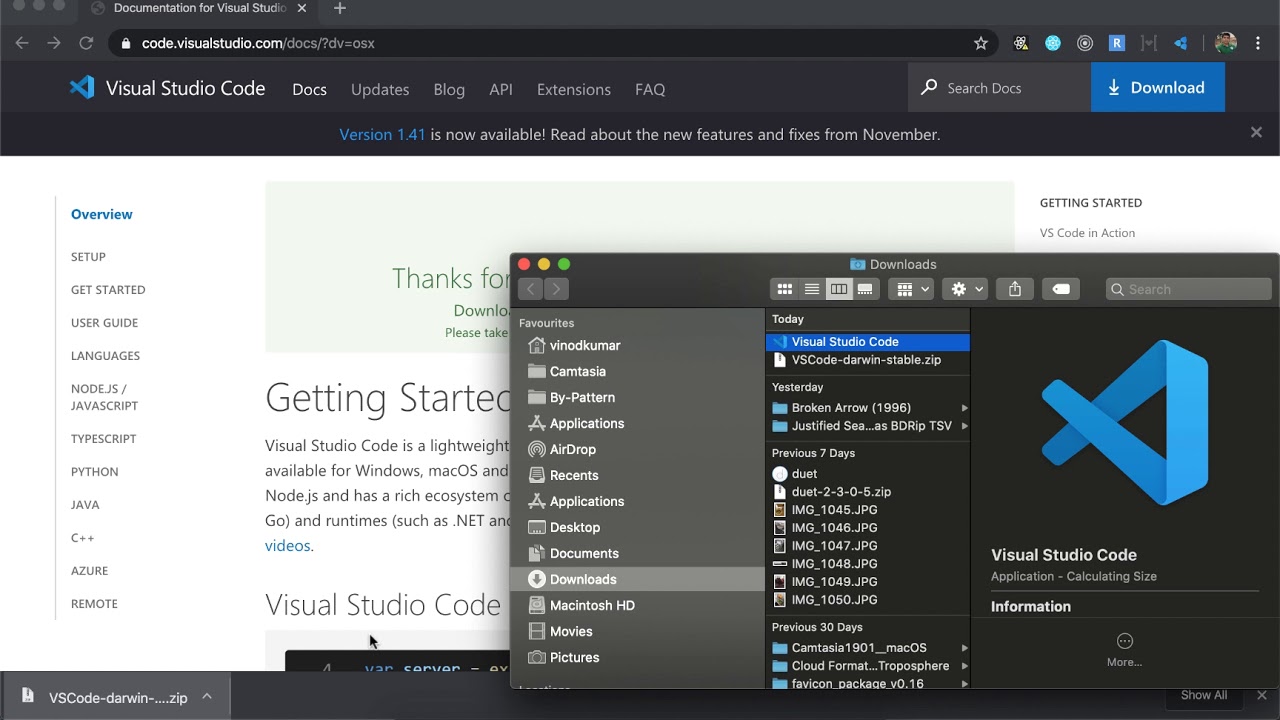 06 Installing Vs Code Youtube