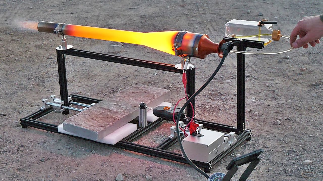 Model Pulse Jet Engine Test Youtube
