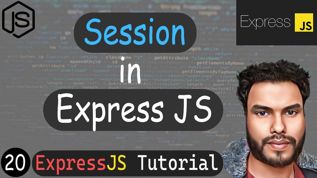 Sessions In Express Js Npm Express Session Youtube