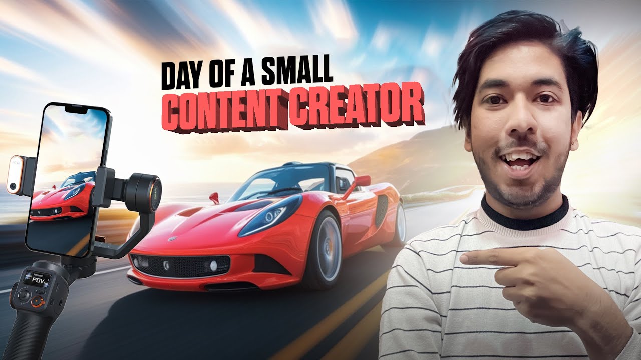 Day Of A Small Content Creator Youtube