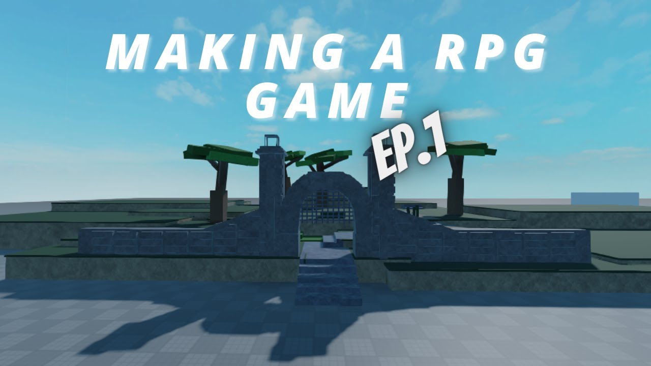 Devlog 1 Making An Rpg Game Roblox Studio Youtube