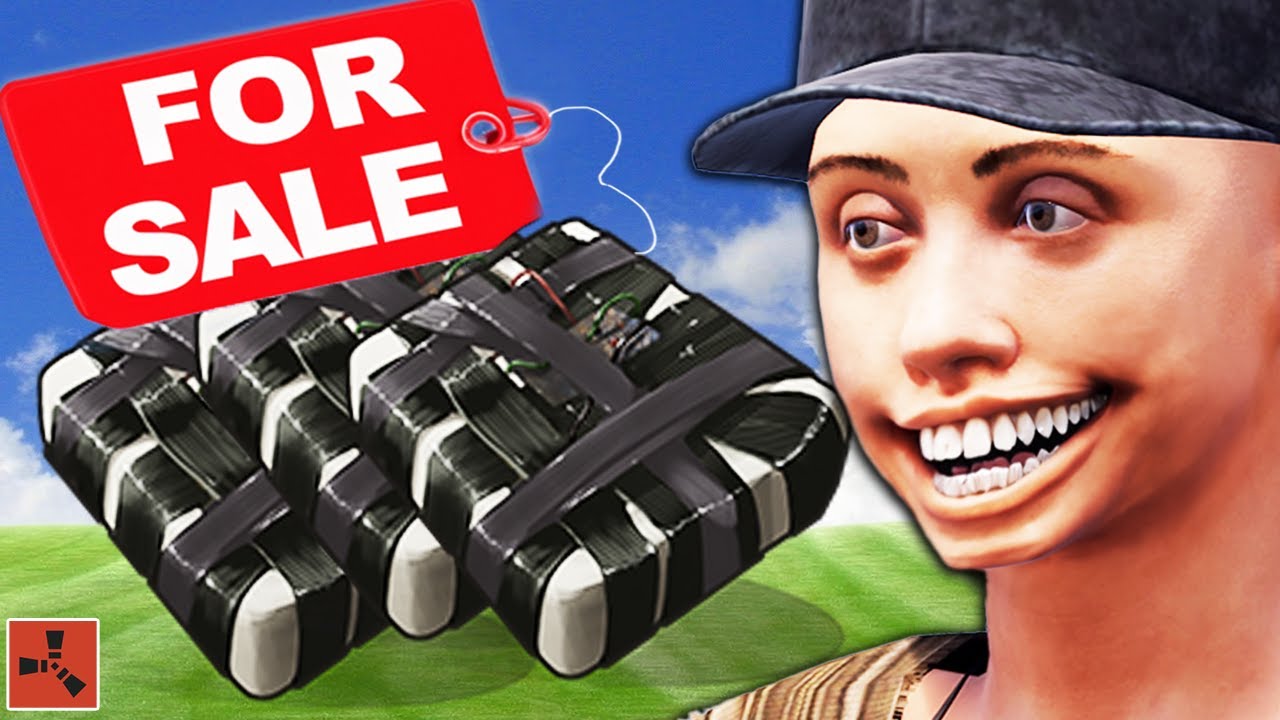 Abusing Pay To Win Rust Servers Youtube