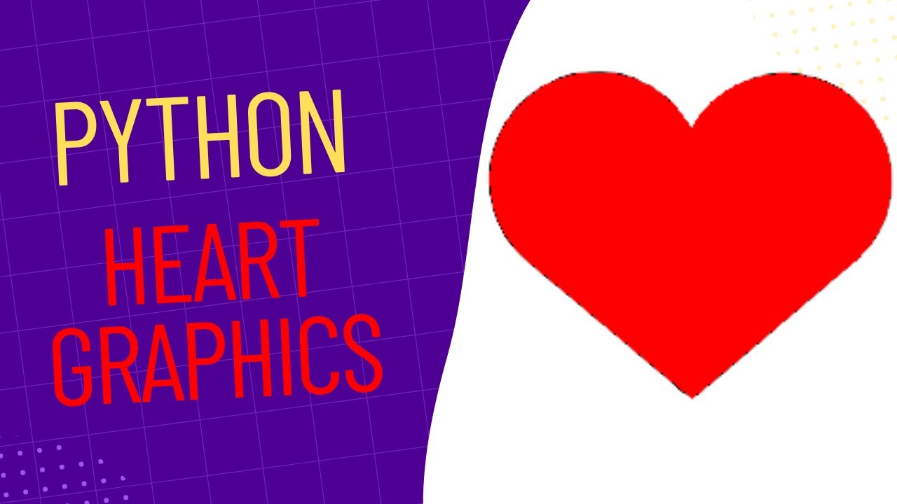 Python Heart Code Python Heart Drawing Python Turtle Animation