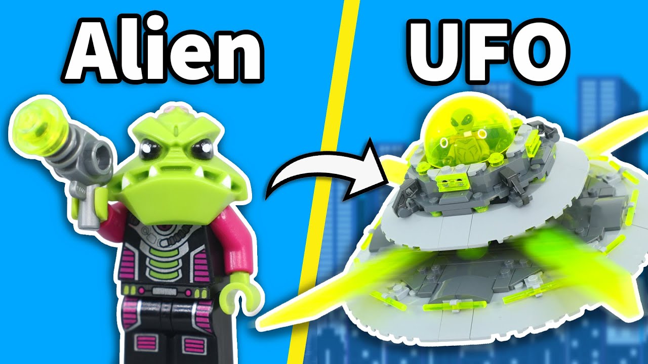 I Simulated A Lego Alien Invasion Youtube