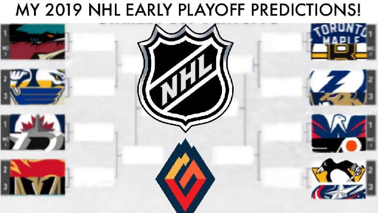 My Nhl 2019 Early Stanley Cup Playoff Predictions Youtube