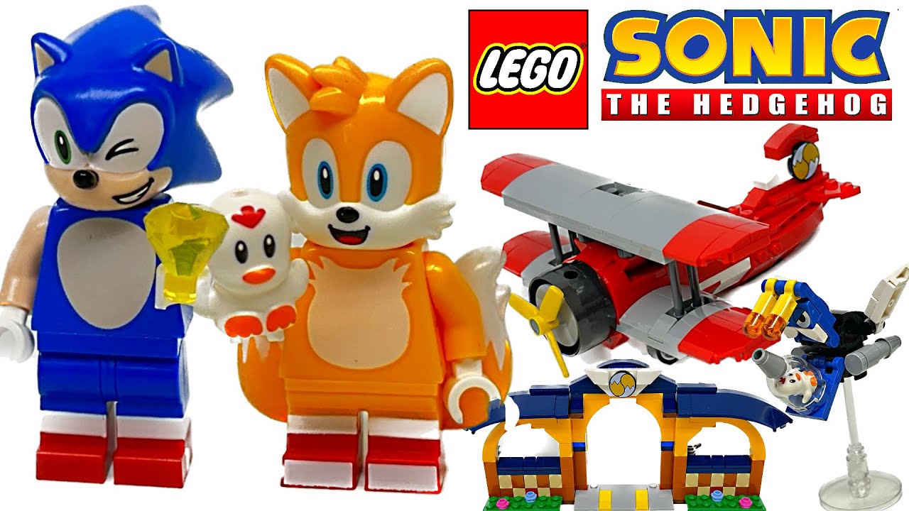Lego Sonic Tails Workshop And Tornado Review 2023 Set 76991 Youtube