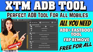Xtm Adb Tool V1 1 2025 Update Frp Mdm Demo Remove In 1 Click Adnan ...