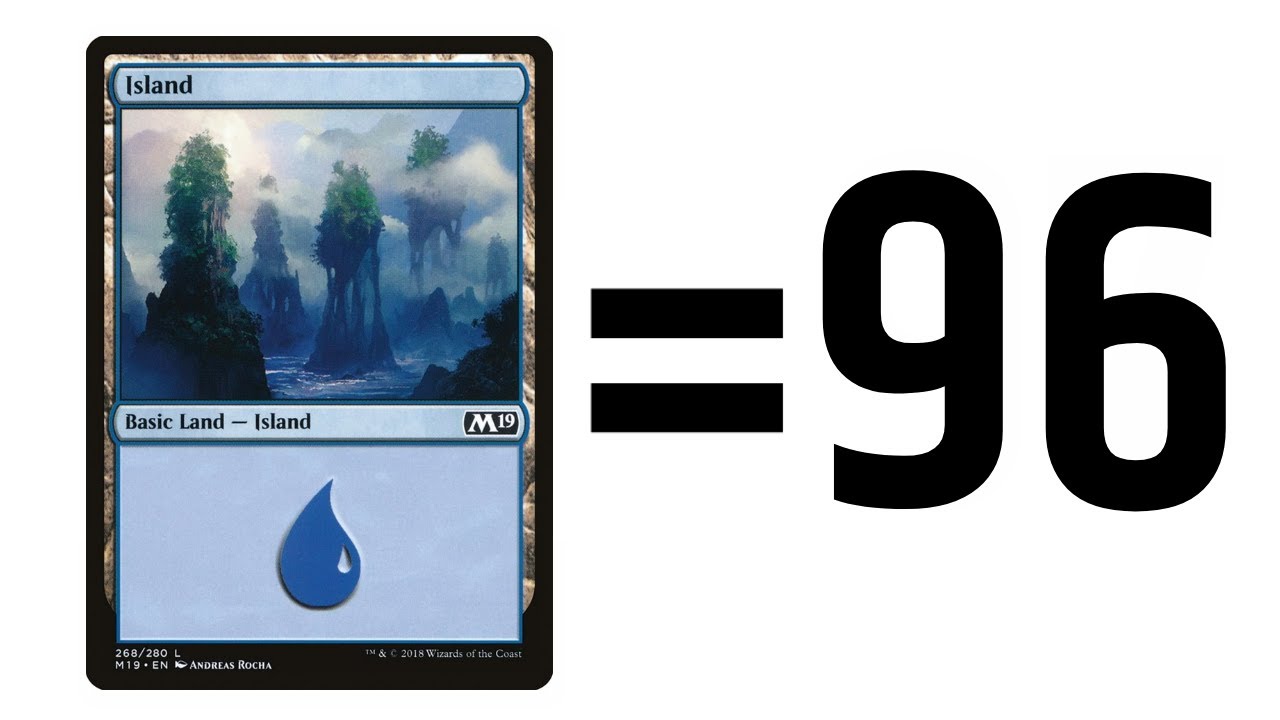 Commander Deck With 96 Islands Youtube