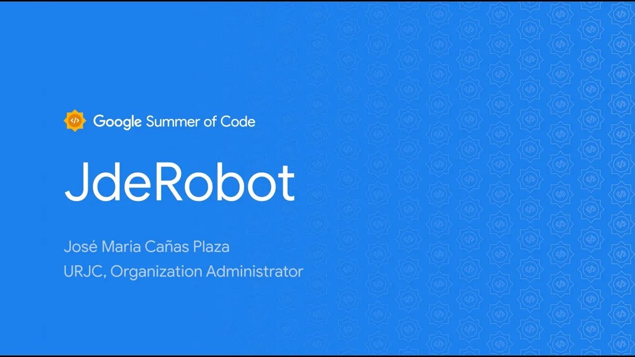 Gsoc Jderobot Youtube