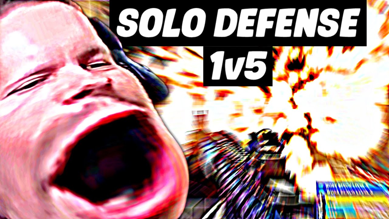 1v5 Raid Defense Youtube