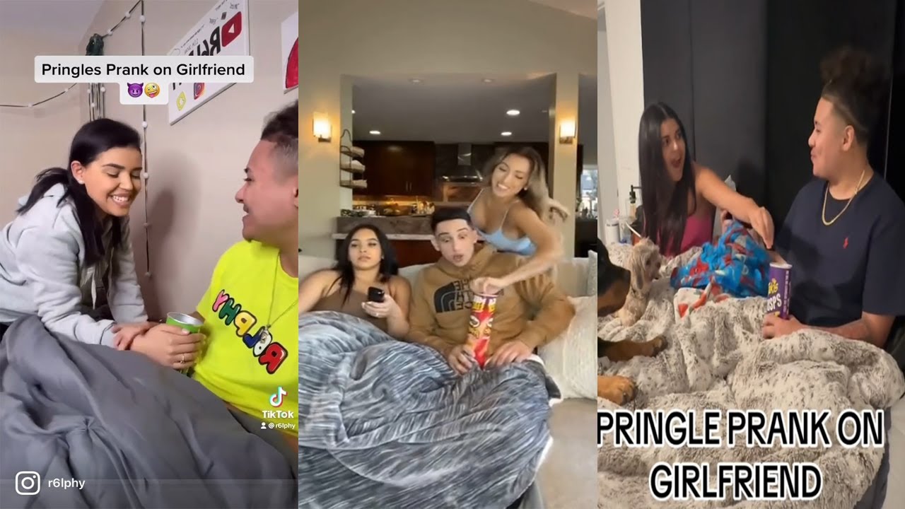 Pringles Prank On Girlfriend Best Couple Pranks Compilation Youtube