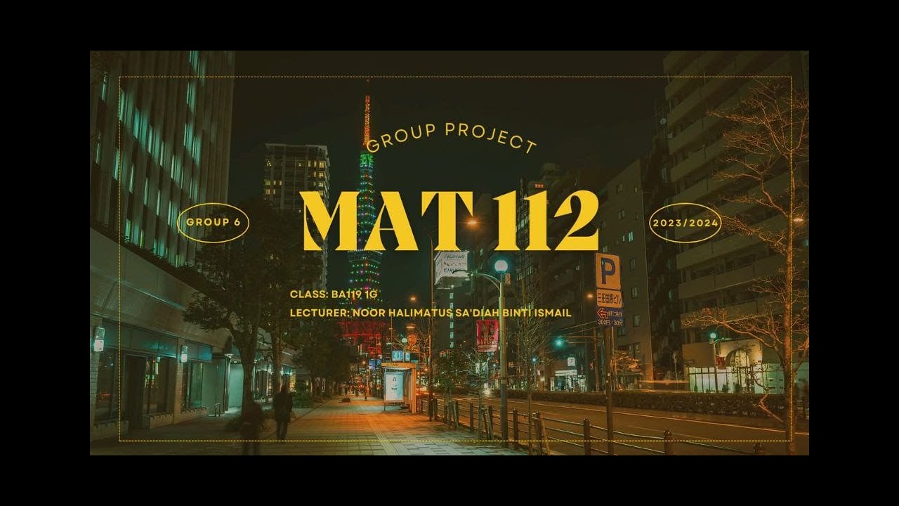 Mat 112 Group Project Compound Interest Annuity Group 6 Youtube