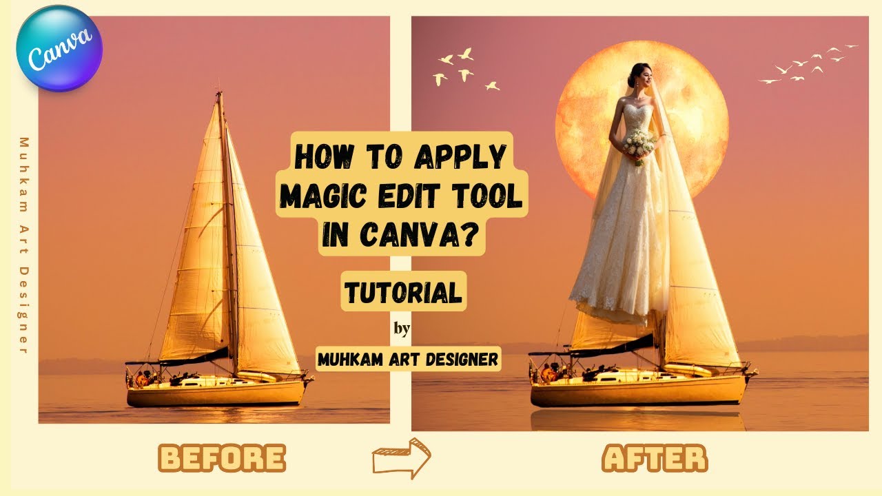 How To Apply Magic Edit Tool In Canva Canva Tutorial For Beginners