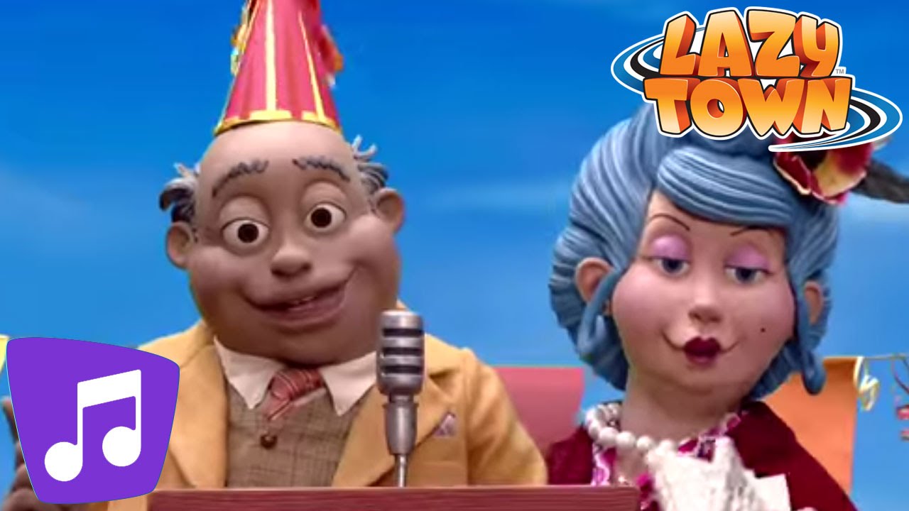 Lazy Town Twenty Times Ten Music Video Youtube