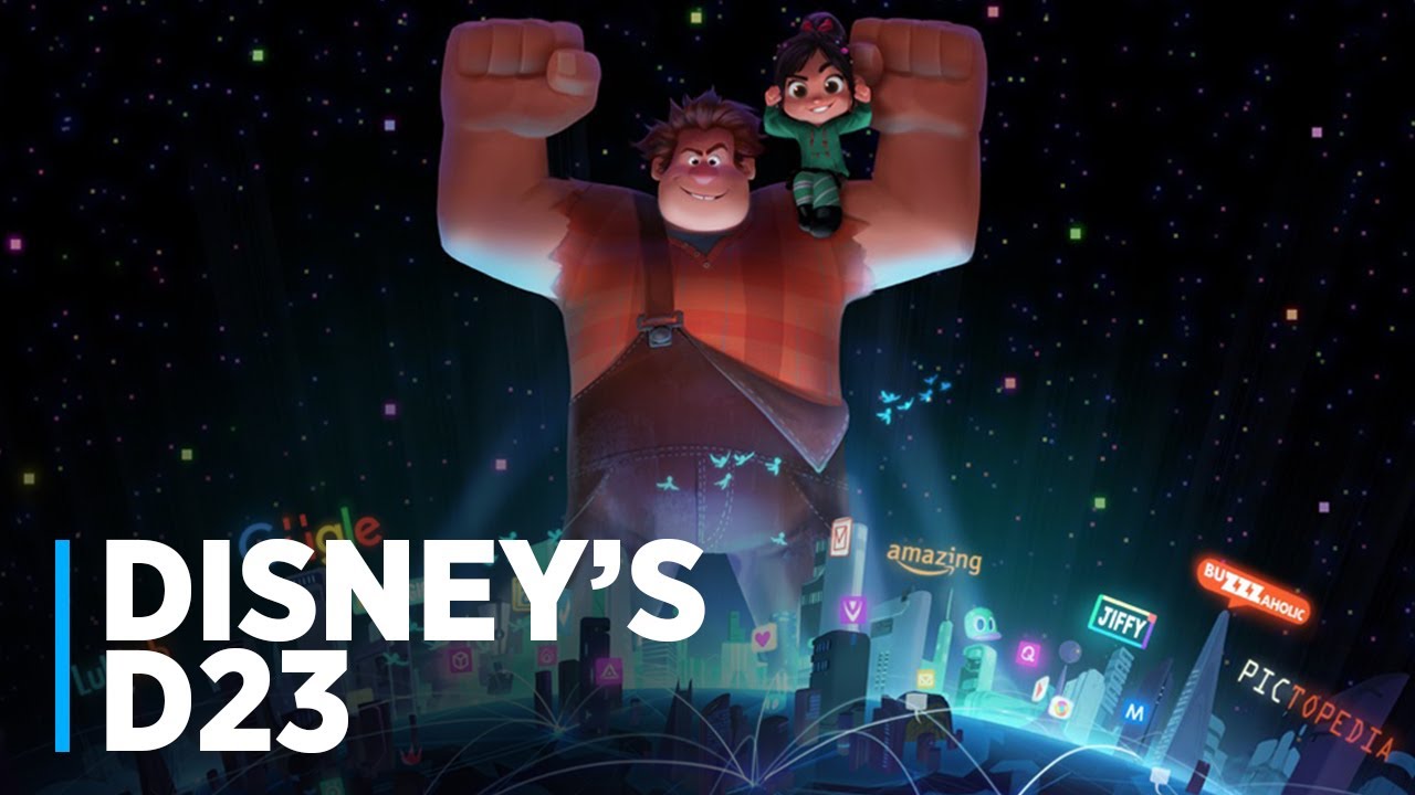 Wreck It Ralph 2 Presentation At Disney S D23 2017 Youtube