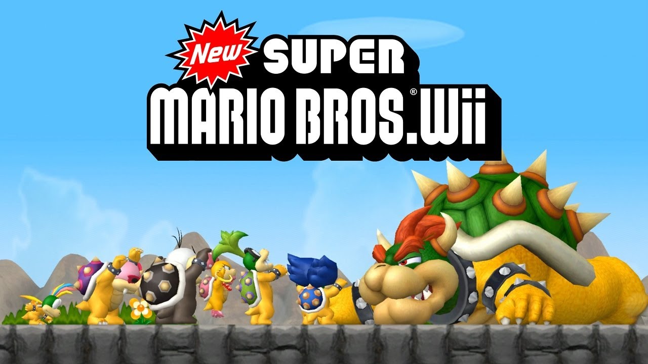 New Super Mario Bros Wii Full Game Walkthrough Youtube