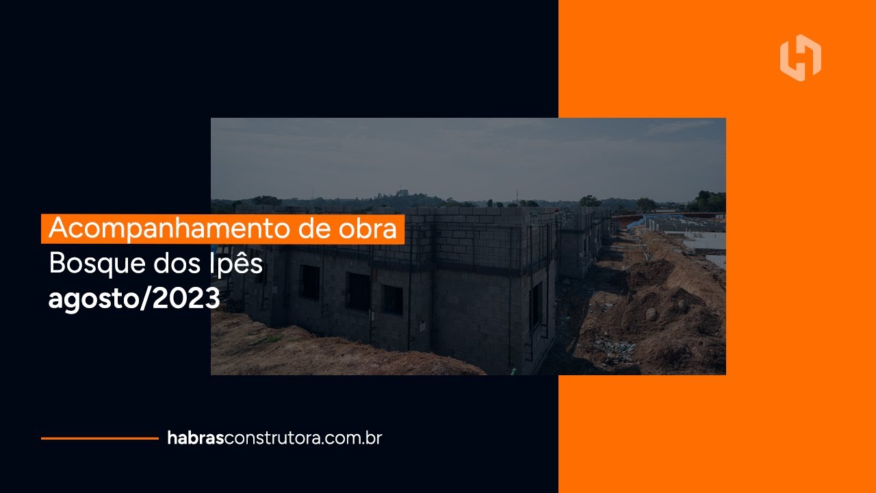 Bosque Dos Ipês Evolução Da Obra Agosto 2023 Youtube