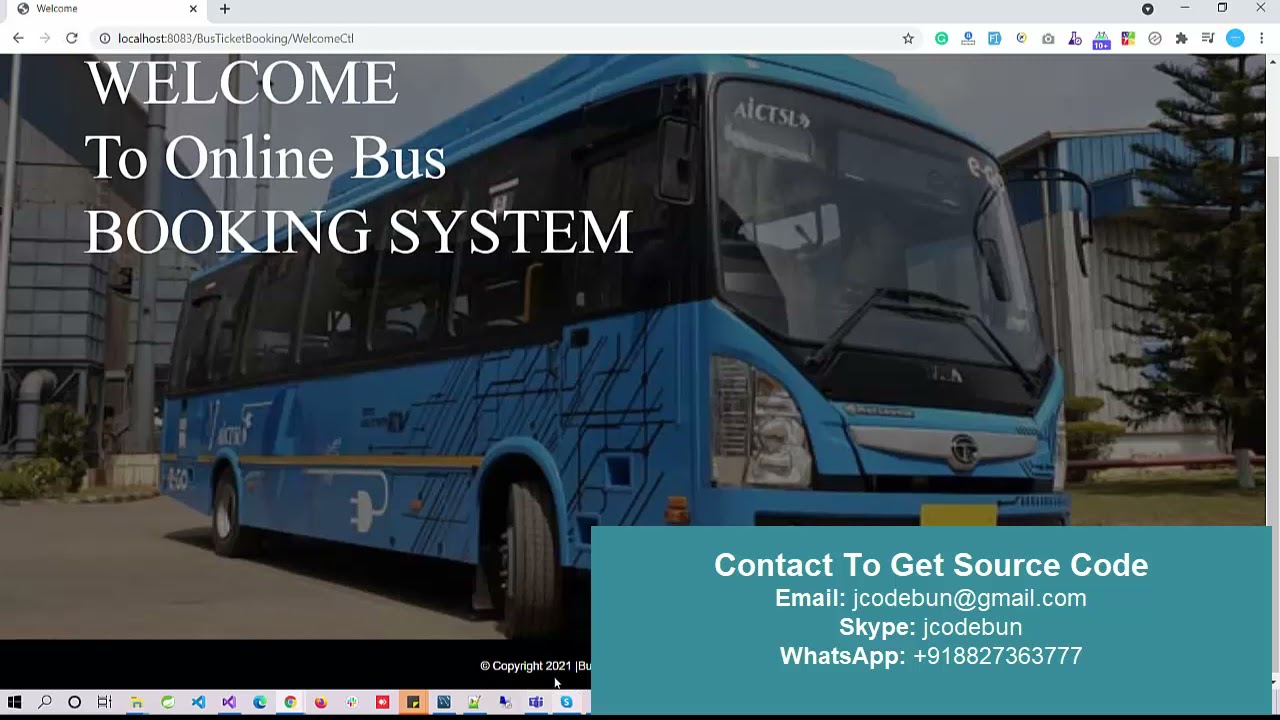 Online Bus Ticket Booking Project In Java Using Jsp Servlet And Mysql