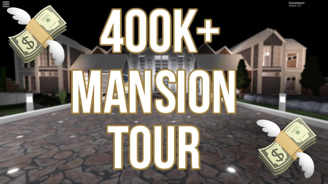 Bloxburg 400k Mansion Tour Youtube