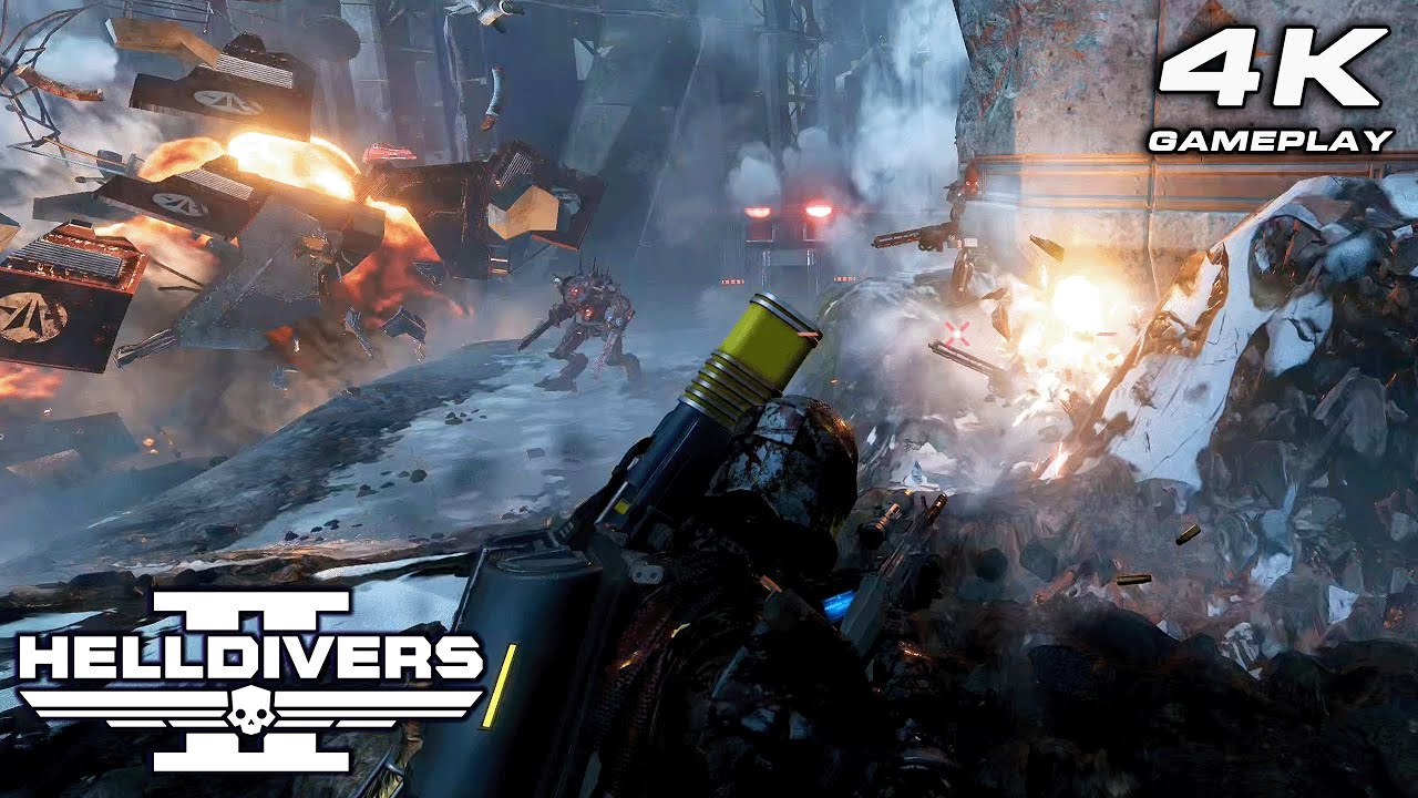 Helldivers 2 4k Gameplay No Commentary Ultra Settings Rtx 5090 P956