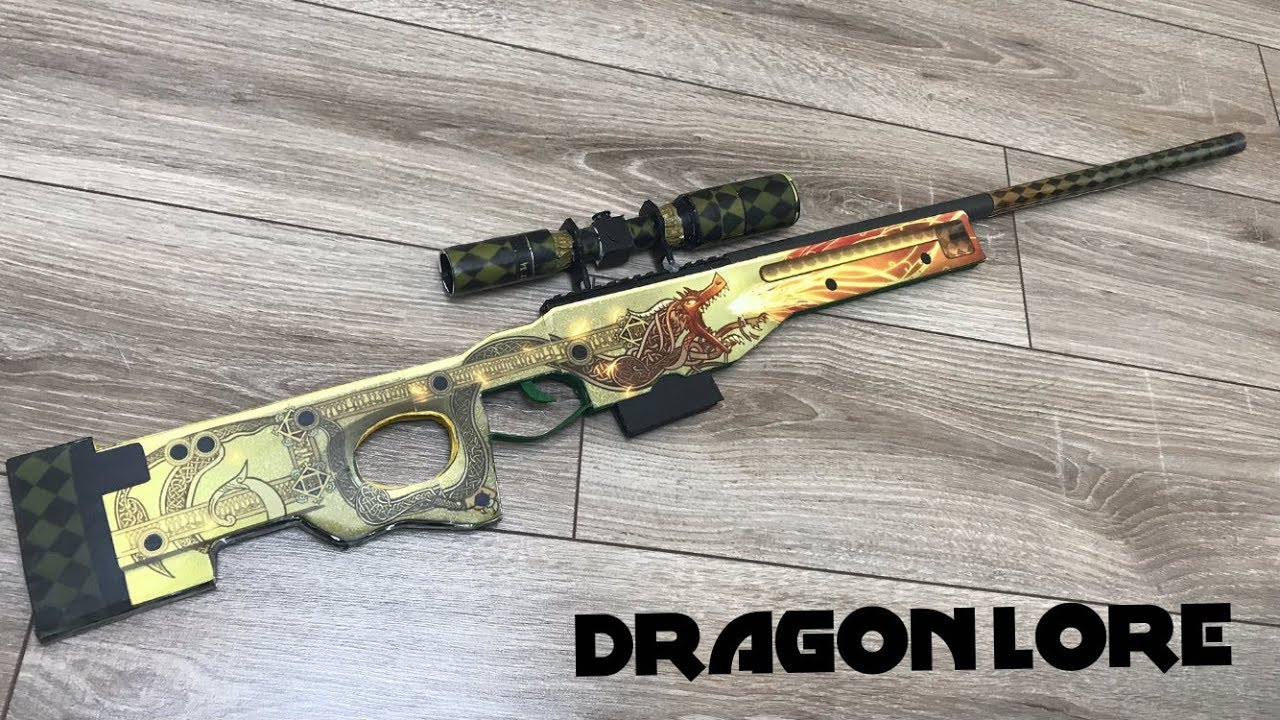Awp Dragon Lore Yapımı How To Make A Dragon Lore Real Life Cs Go
