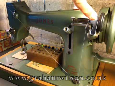 Jones Family Cs Model E Winding The Bobbin Youtube