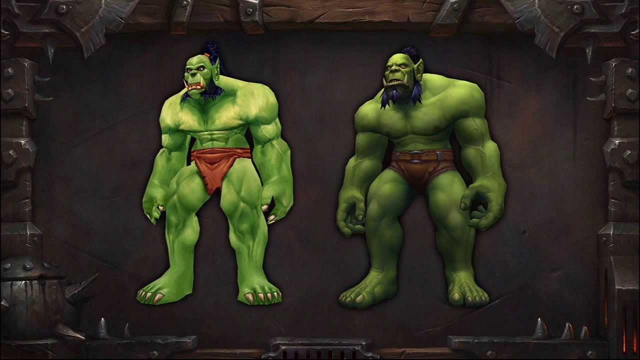 Blizzcon 2013 New Wow Character Models Updated Movement In Action