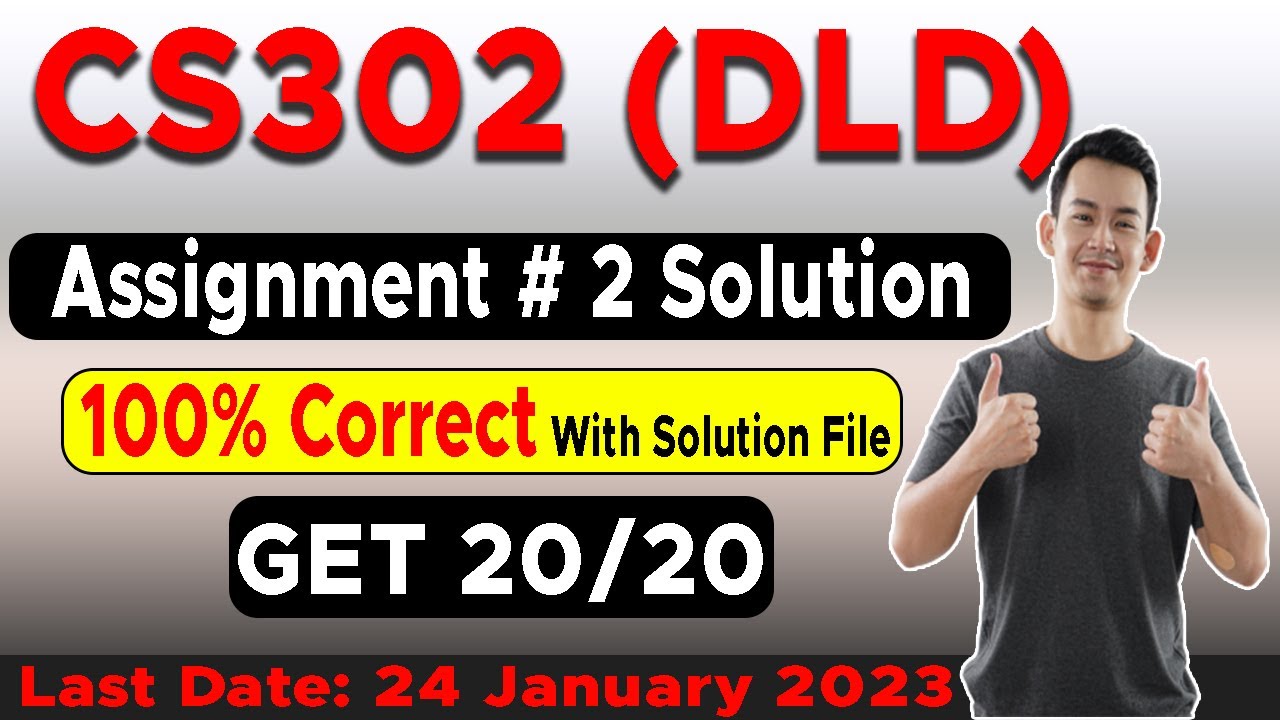 Cs302 Assignment 2 Solution 2023 Cs302 Assignment 2 The