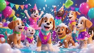Shampoo Party With Puppy Friends Nursery Rhymes Kids Songs Baby Boss ...