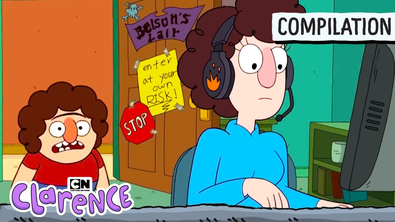 Gamer Mom Surprise Mega Compilation Clarence Cartoon Network