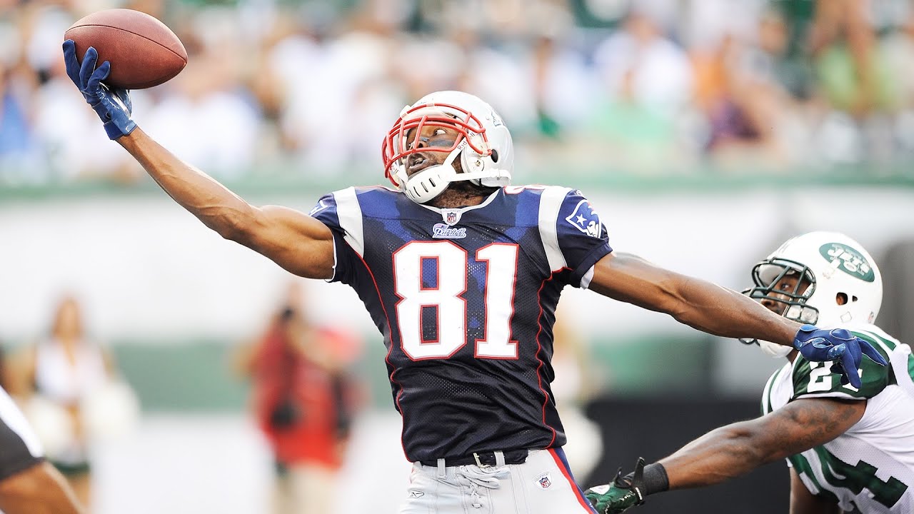 Randy Moss 1 Handed Catch Vs Darrelle Revis Original Broadcast Youtube