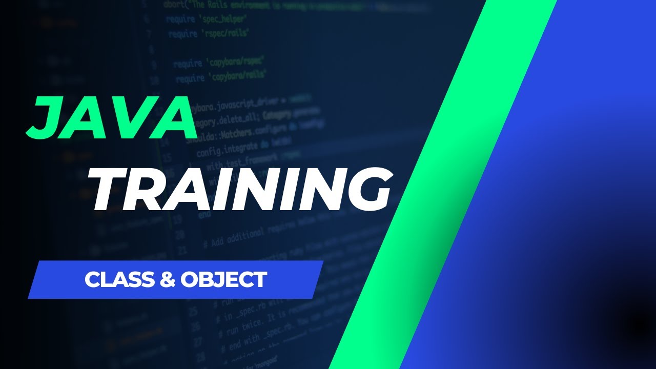 Java Programming Class Object How To Create Class And Object In
