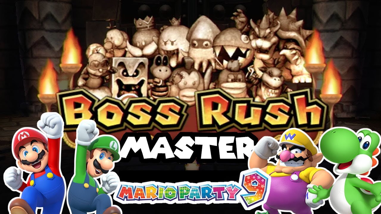 Mario Party 9 Boss Rush Master Difficulty Gameplay Youtube